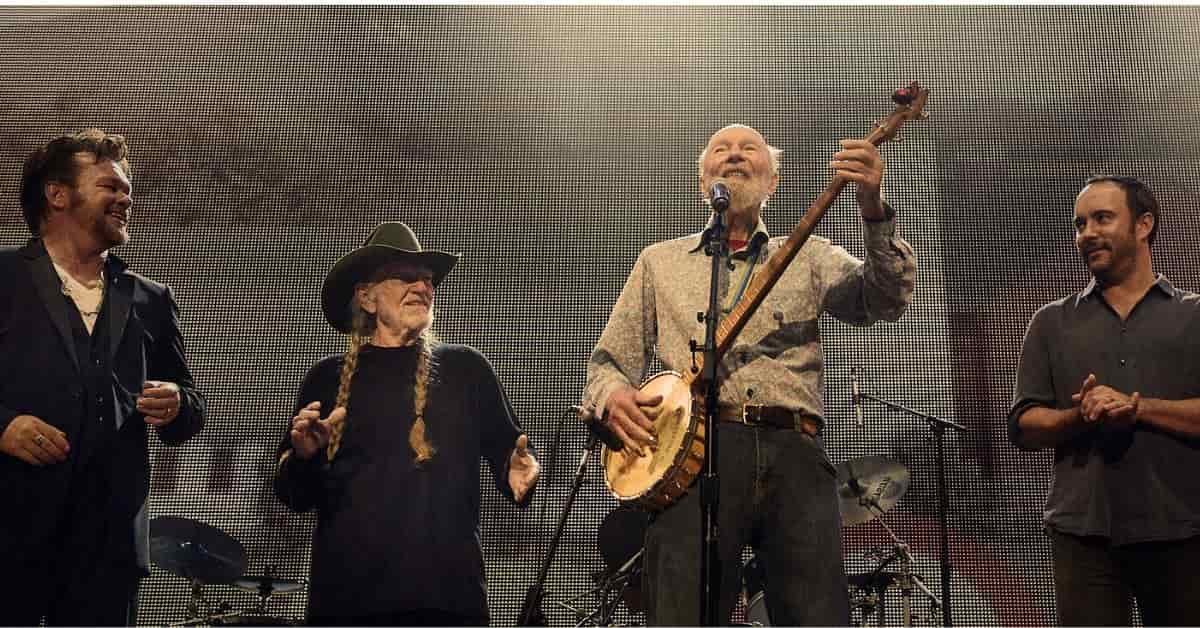 Pete Seeger, Willie Nelson, Neil Young, John Mellencamp and Dave ...