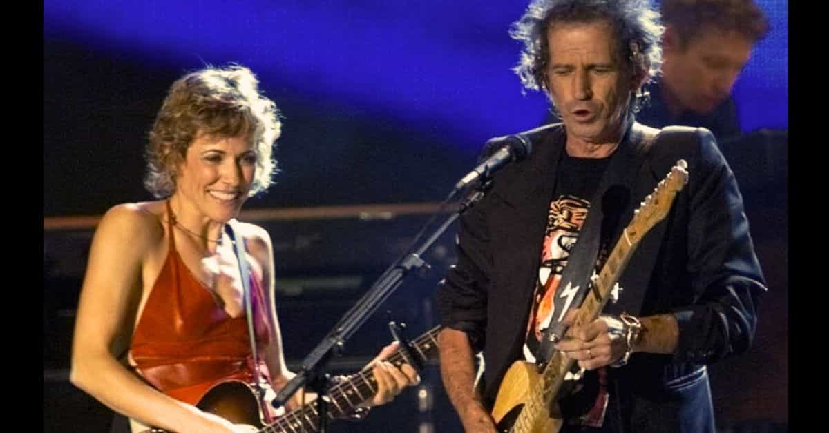 Sheryl Crow and Keith Richards - Happy
